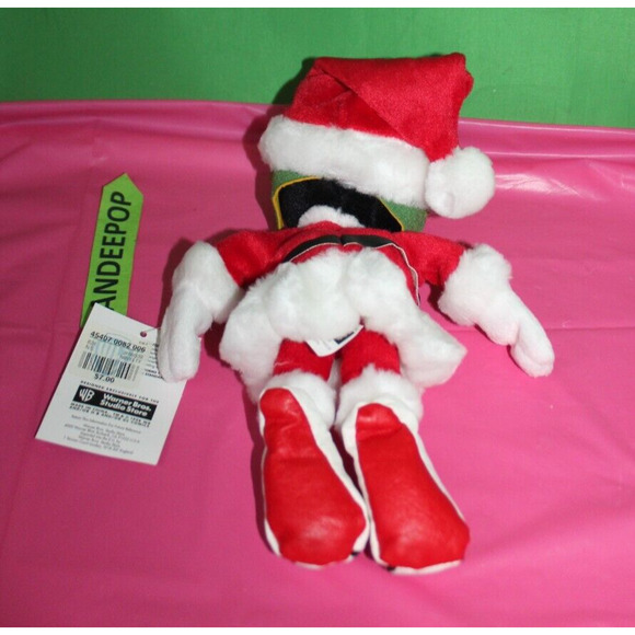Warner Bros. | Toys | Warner Bros Santa Marvin The Martian Bean Bag ...